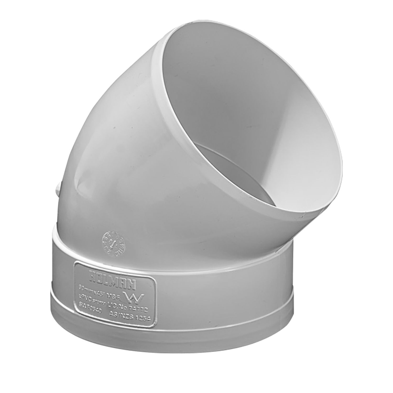 Holman PVC Stormwater Elbow - PVC Pipe | Bowens