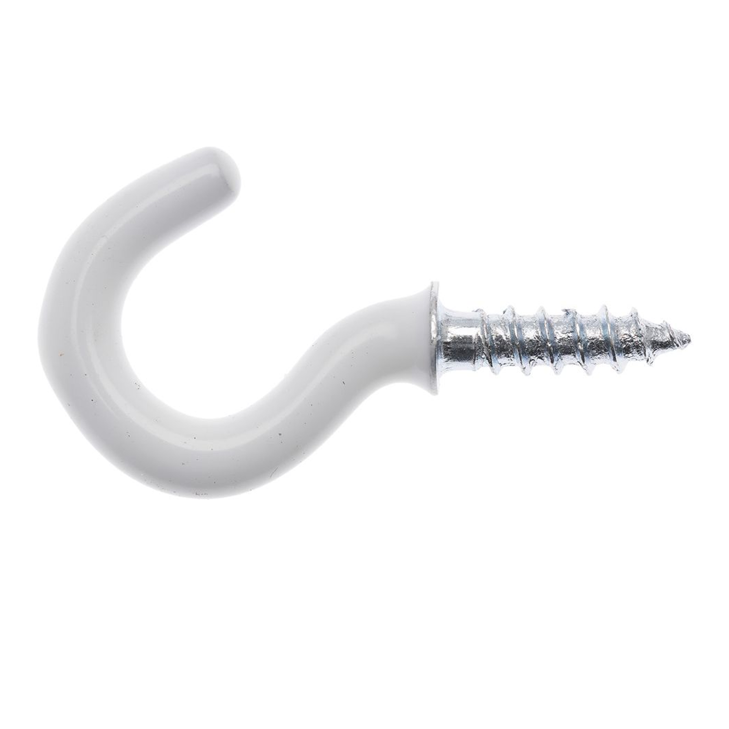 Zenith® Cup Hook PVC Coated White | Bowens