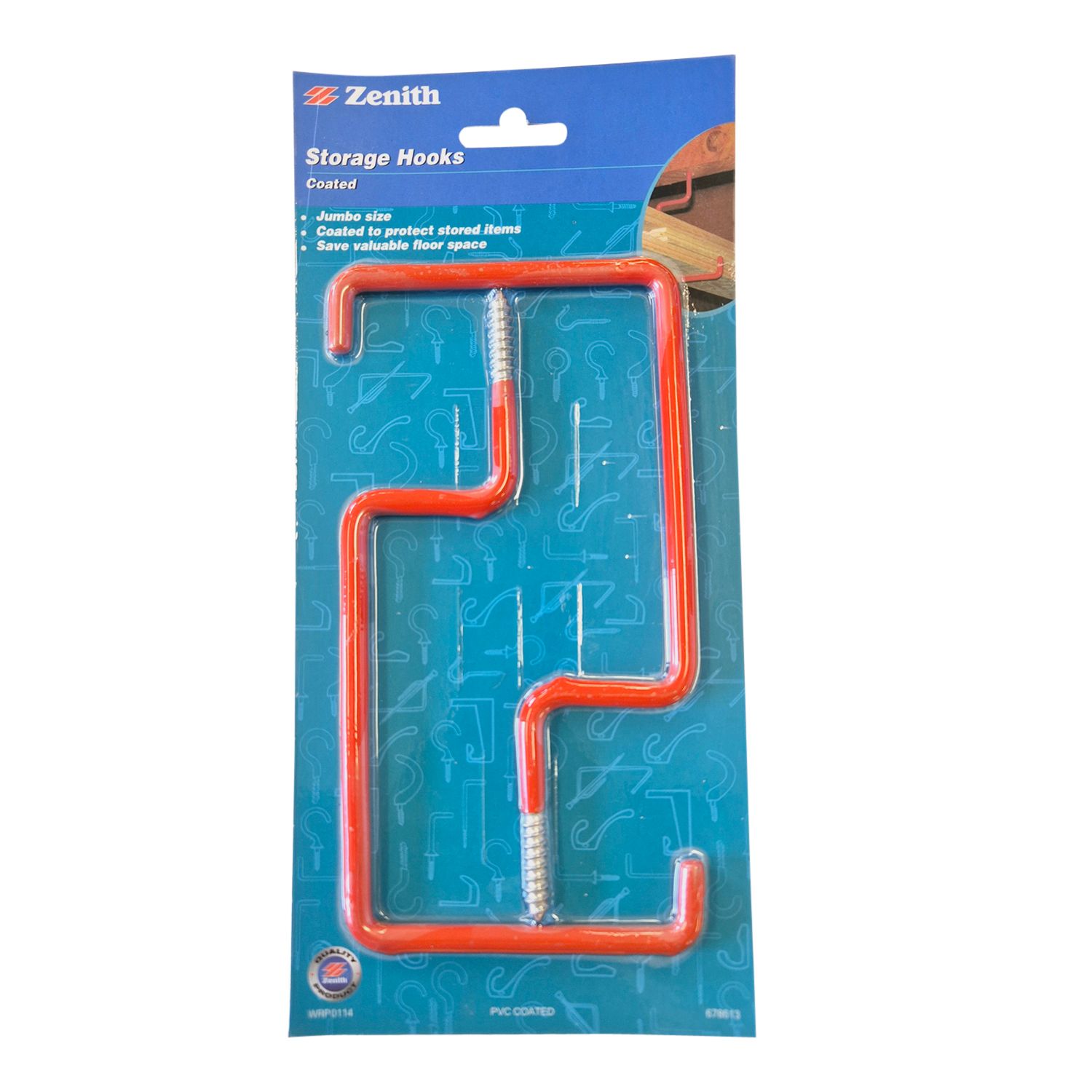 Zenith® Jumbo Hook PVC Coated | Bowens