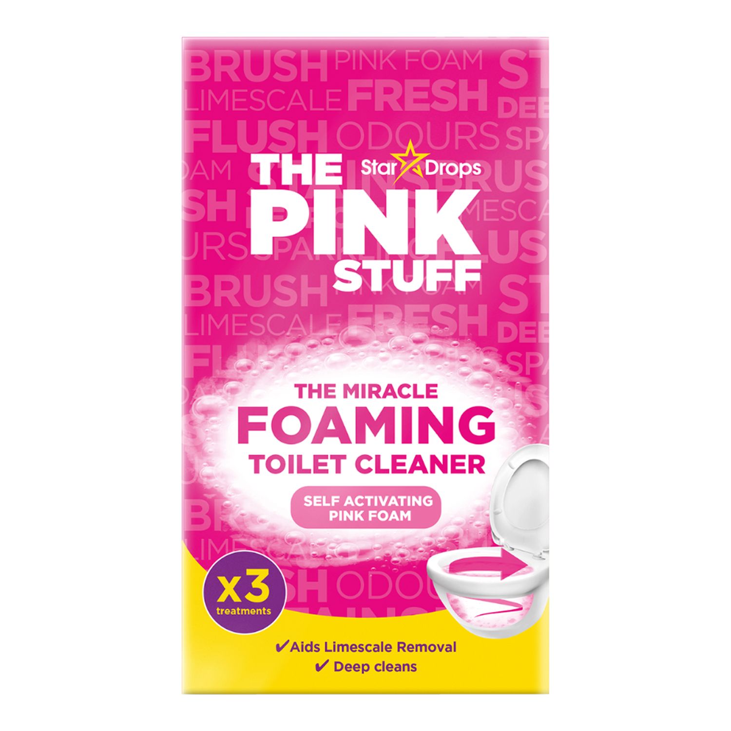 The Pink Stuff Miracle Foaming Toilet Cleaner | Bowens