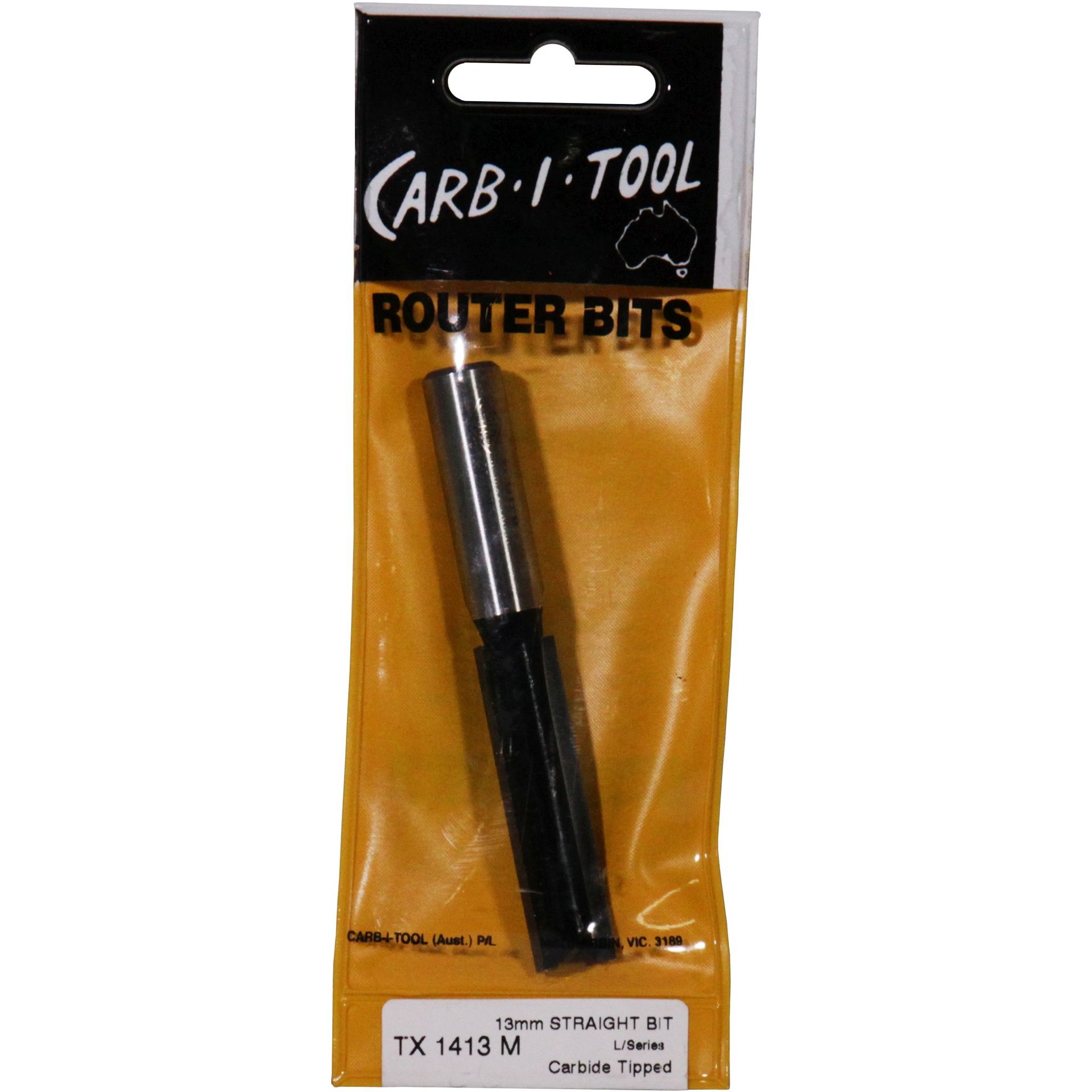 Carbitool Straight Router Bit 2 Flute TCT | Bowens