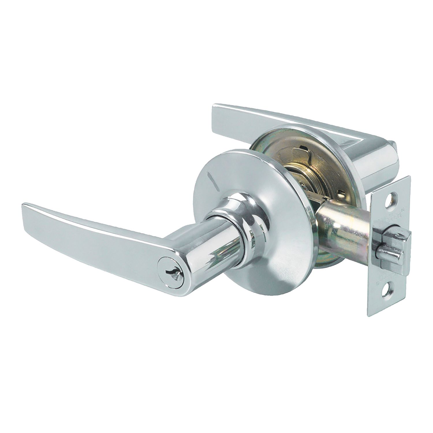 Whitco® Bevel Entry Leverset Satin Chrome | Bowens