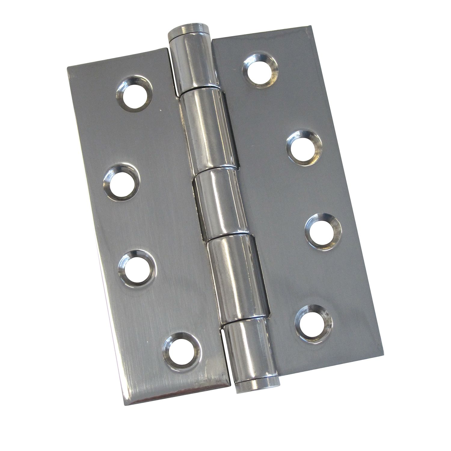 Butt Hinge Button Tip Polished Stainless Steel Worldwide | Bowens