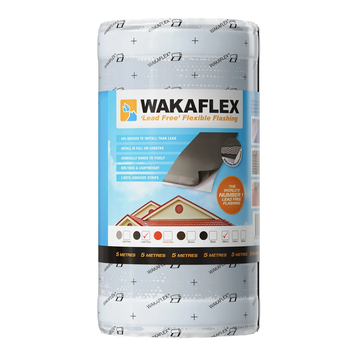 Wakaflex Flexible Roof Flashing Black | Bowens