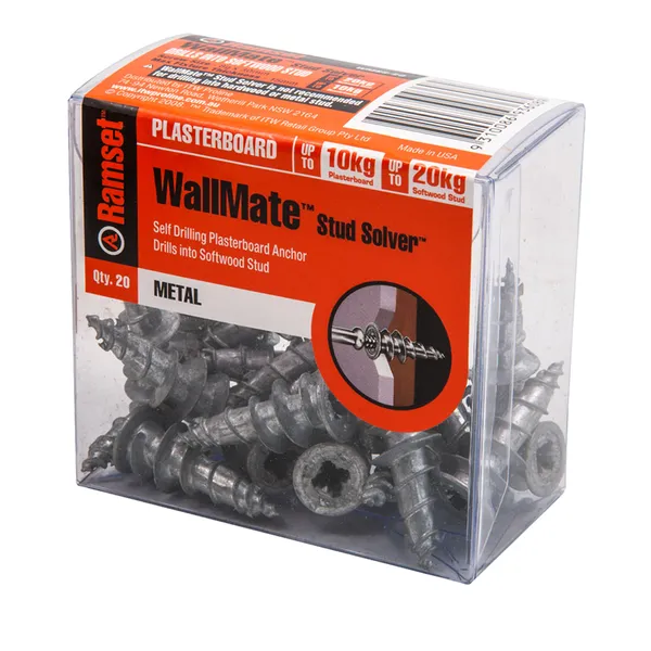 Ramset™ Wallmate™ Stud Solver Plasterboard Anchor | Bowens
