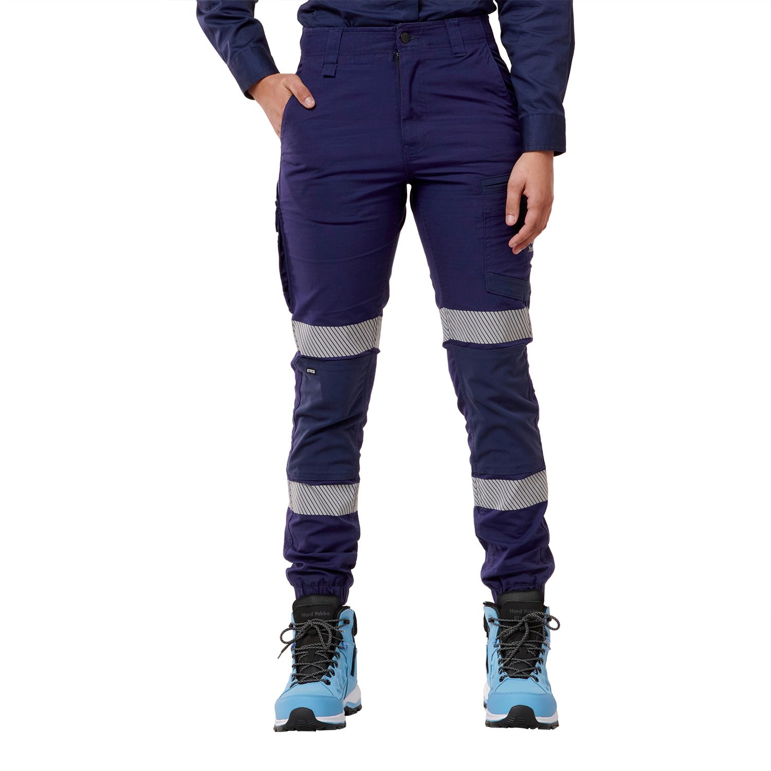 Hard Yakka Women’s Raptor Cuff Work Pants Tape | Bowens