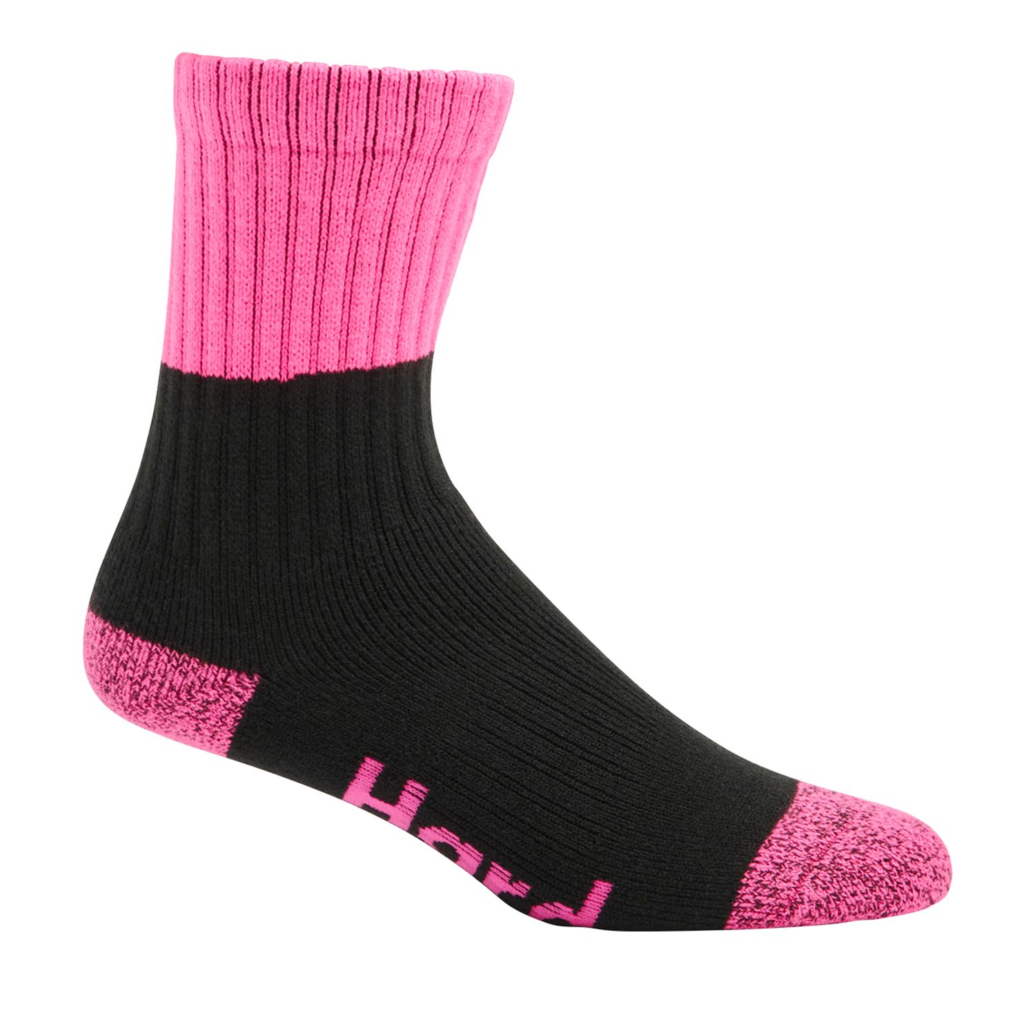 Hard Yakka Women's Core Hi Vis Work Crew Sock Multi Colour | Bowens