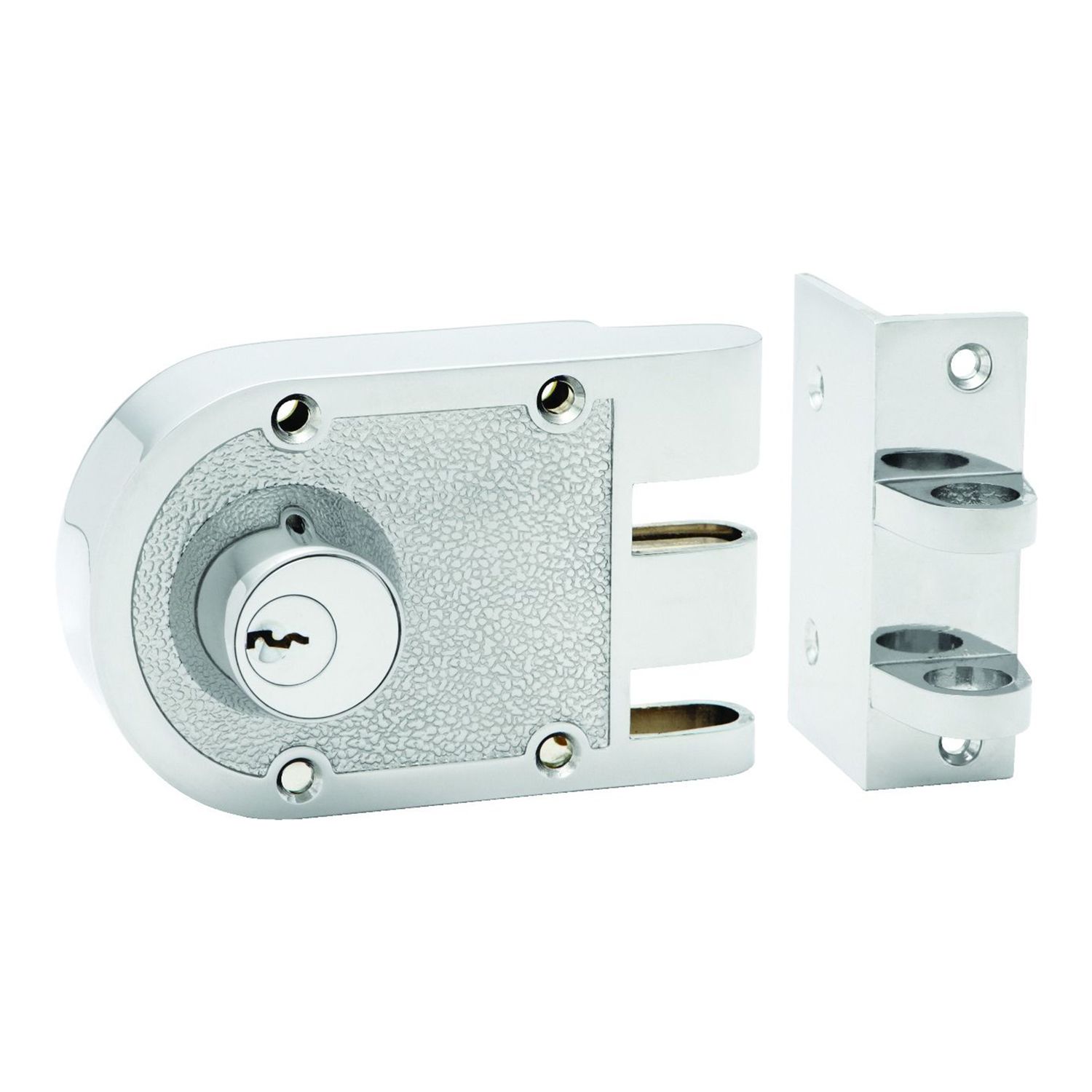 Yale® Deadbolt Bright Chrome | Bowens