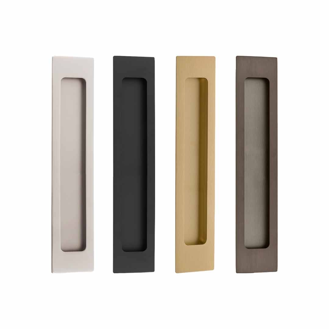 Iver Rectangular Flush Pull | Bowens