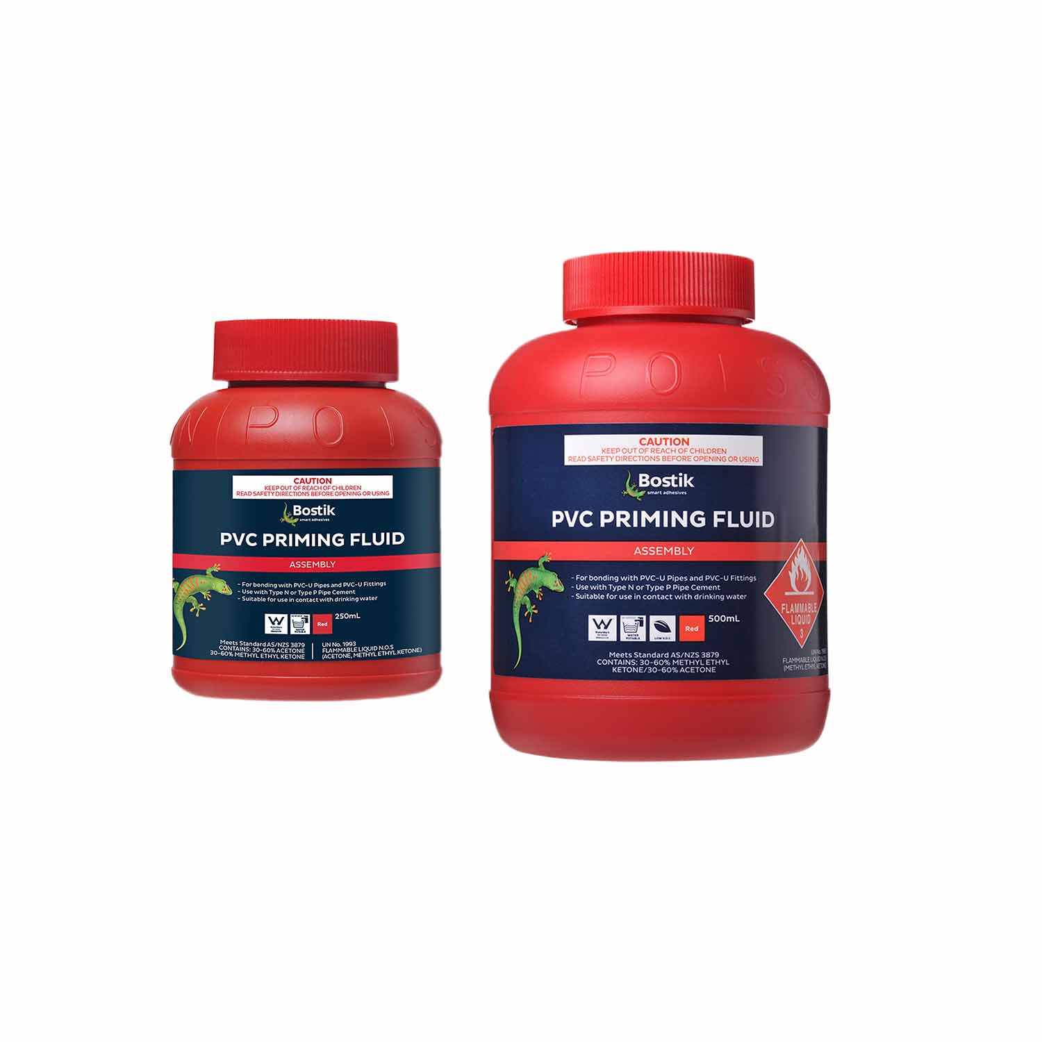 Plumbers Mate PVC Priming Fluid WaterMark Solvent | Bowens