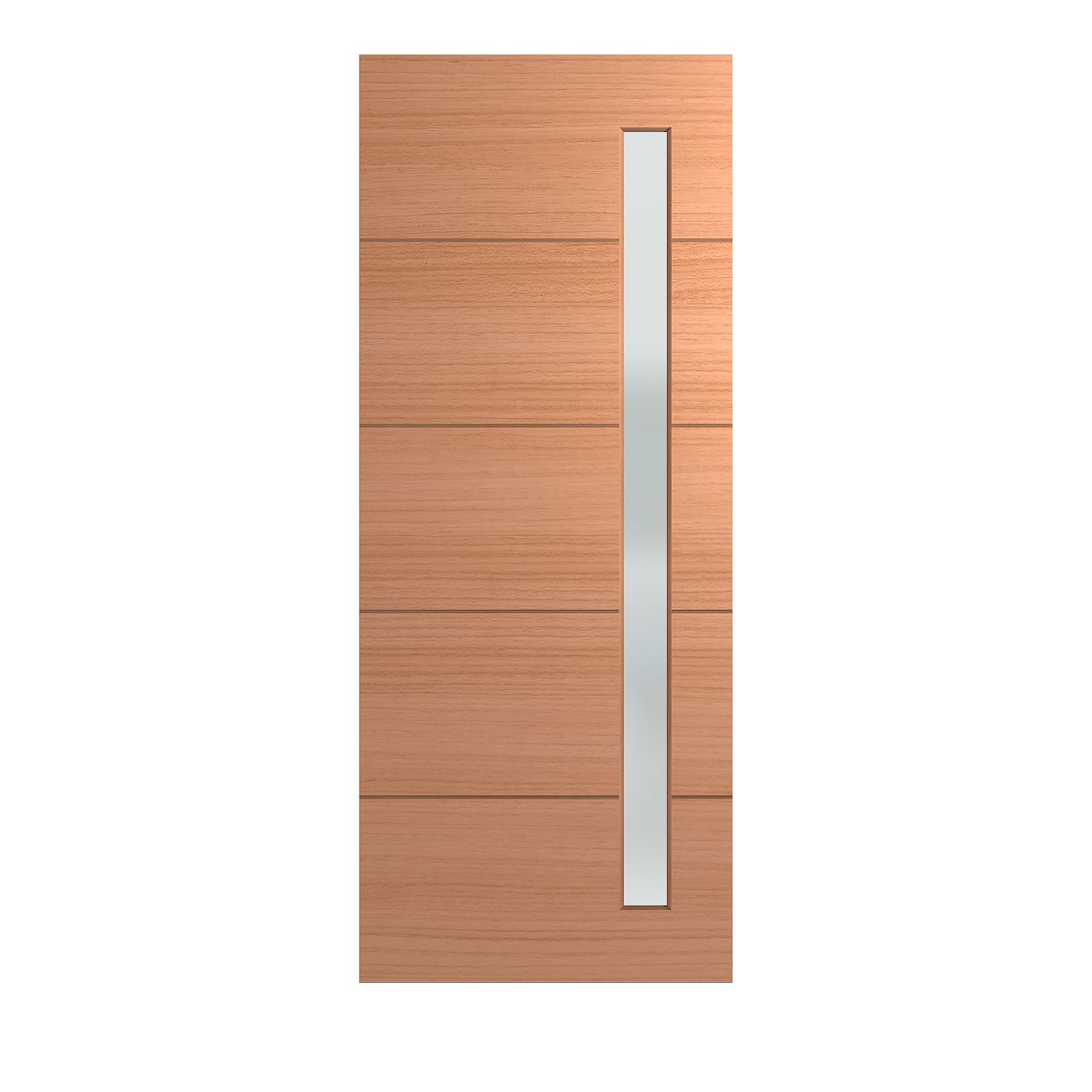 Entrance Door Hume Linear XLR160 SPM Veneer Translucent | Bowens